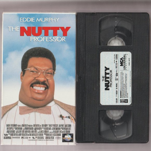 Universal | Media | The Nutty Professor Vhs Eddie Murphy Jada Pinkett ...